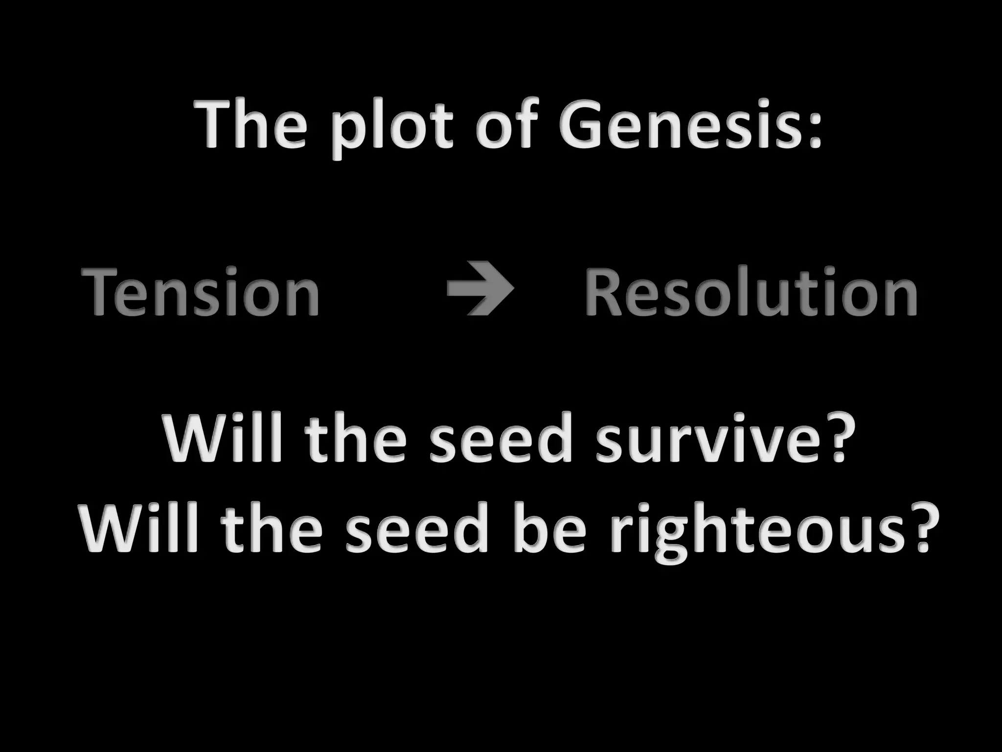 05 the end of genesis | PPTX