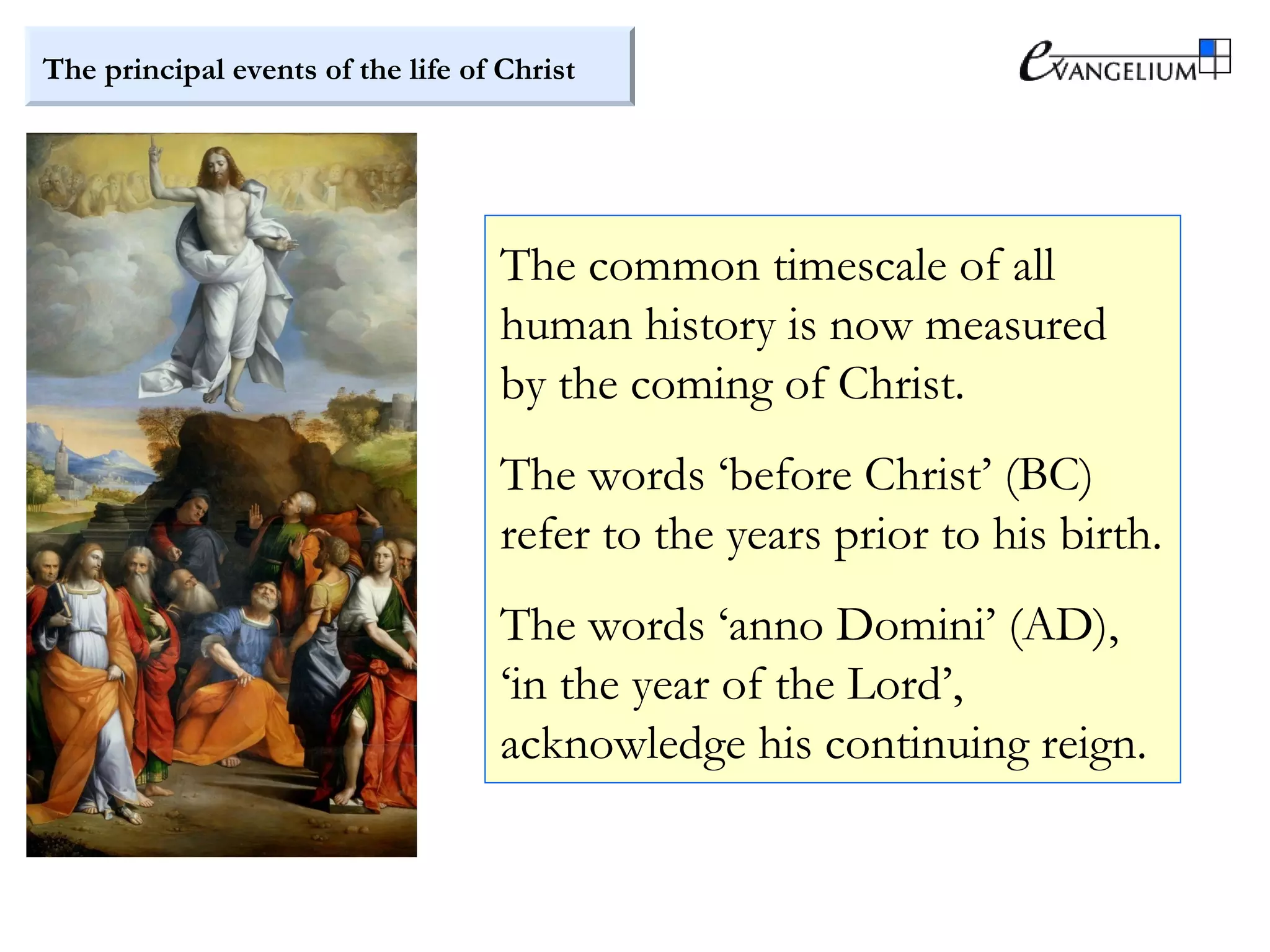 the life of christ | PPT
