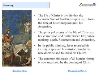 the life of christ | PPT