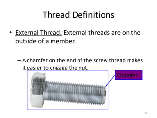 Fitter 1st year theory book notes hai aap log Threads and Fasteners.pdf