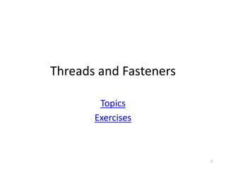 Fitter 1st year theory book notes hai aap log Threads and Fasteners.pdf