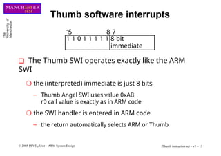 05_Thumb (15).pptx ARM MICROCONTROLLERS THUMB INSTRUCTIONS WORKING ...