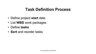 Project Time Management | PPTX