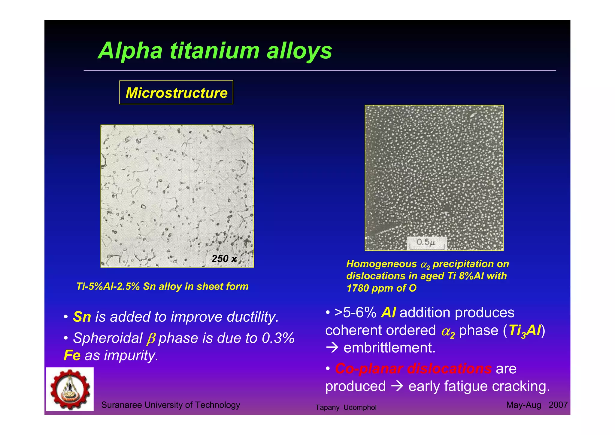 titanium and titanium alloys | PDF