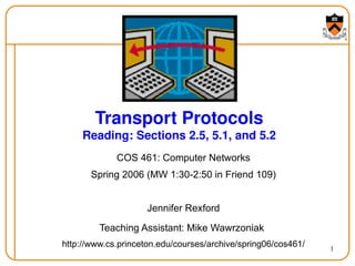 OSI Model - transport Layer protocols | PPT