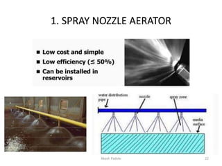 05 Treatment of water - Aeration and Sedimentation (C+F) | PPTX