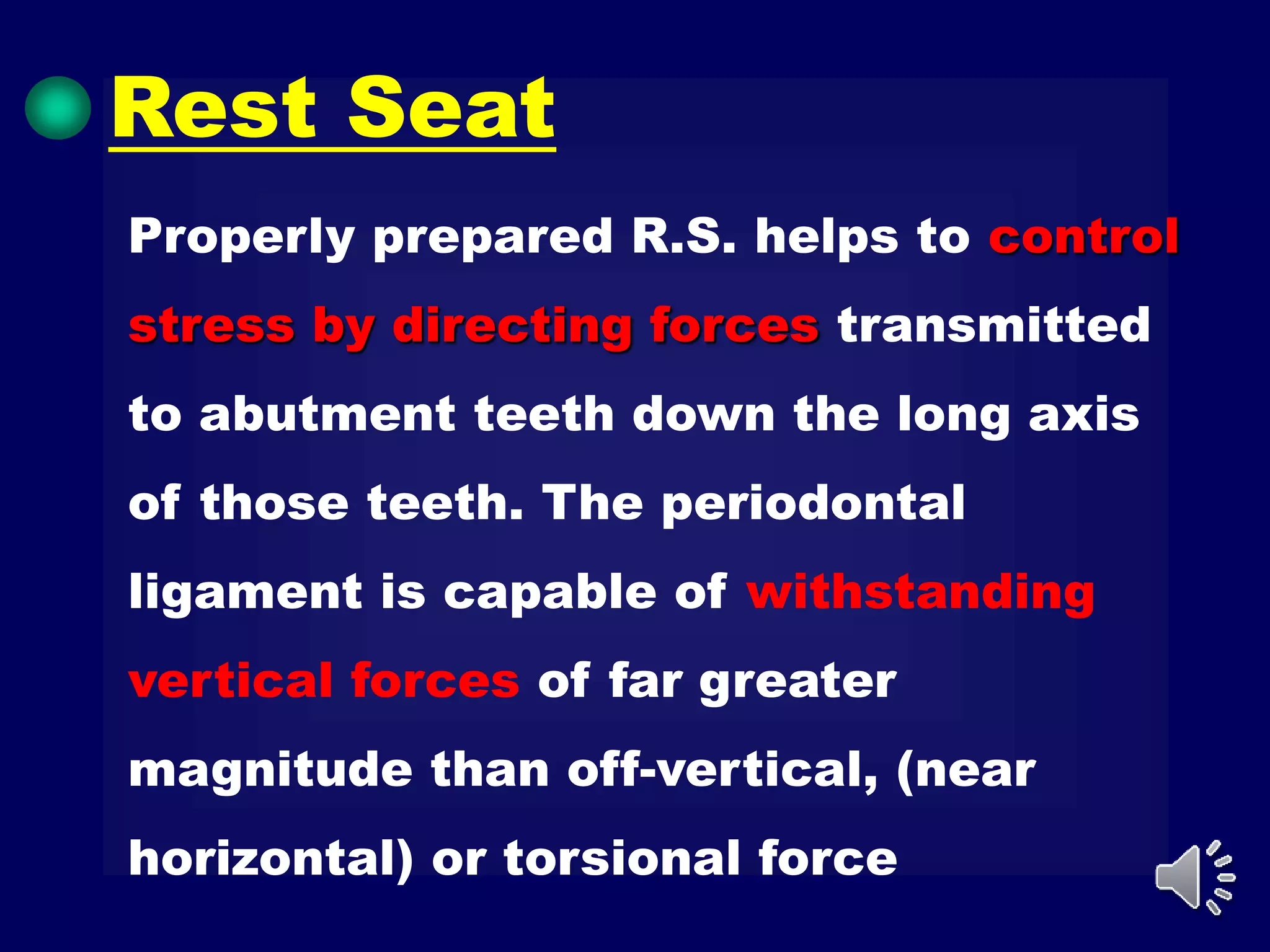 Types of tooth rests 1 | PPT | Dental Health | Diseases and Conditions