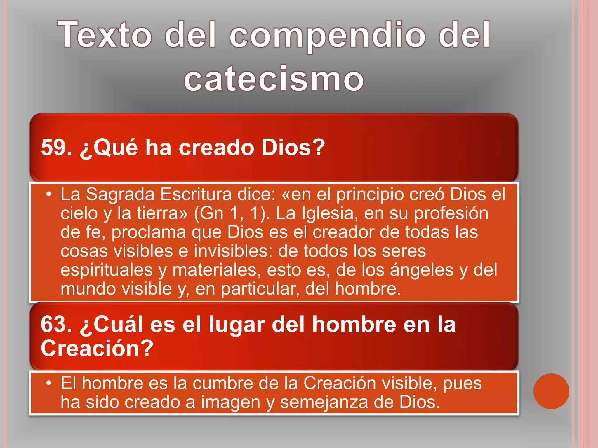 05 Un dios creador del mundo | PPSX | Christianity | Religion ...