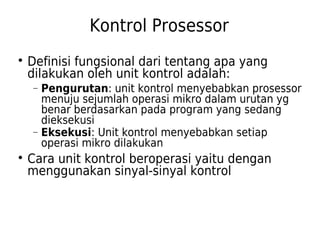 unit kontrol | PPT