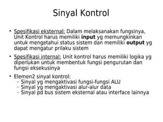 unit kontrol | PPT