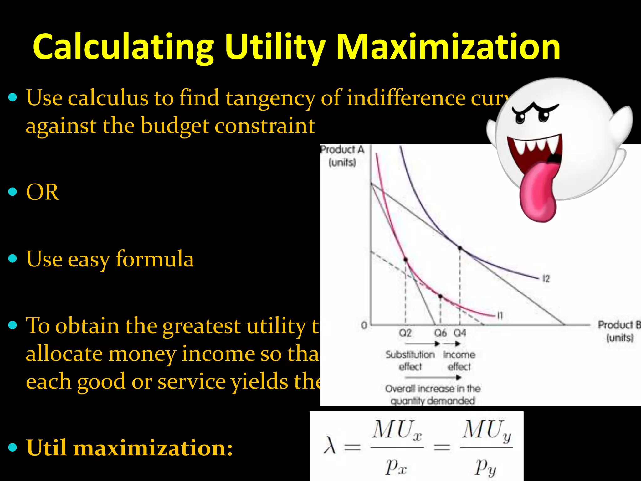 05 utility maximization | PPTX