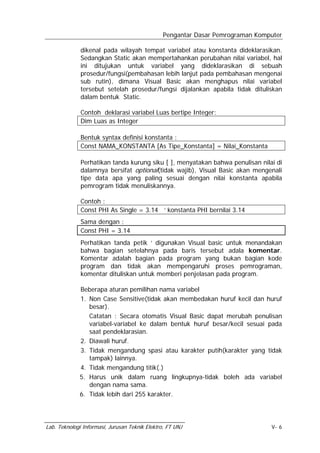 05 visual basic (zulkifli said_c3) | PDF