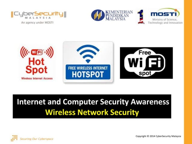 05 wi fi network security | PPTX | Computing | Technology & Computing