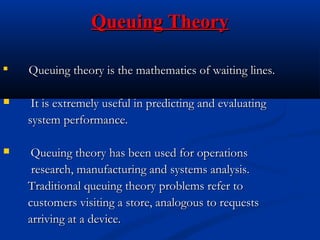 queuingtheory | PPT