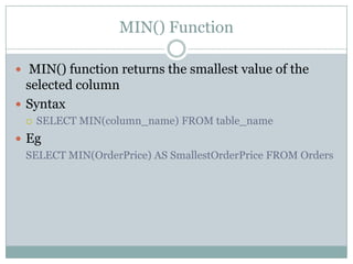 06.02 sql alias | PPT