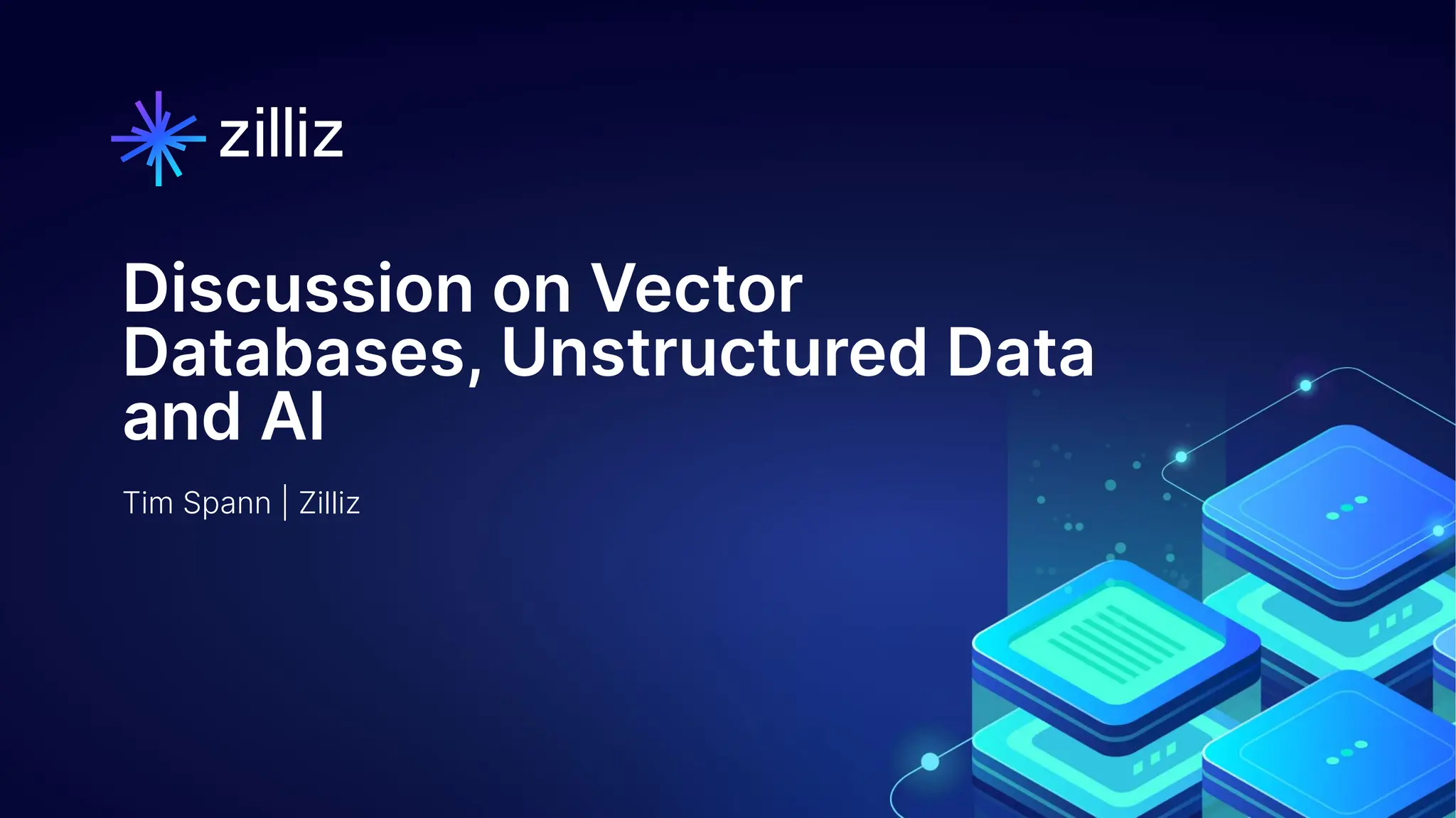 06-04-2024 - NYC Tech Week - Discussion on Vector Databases, Unstructured Data and AI | PDF ...