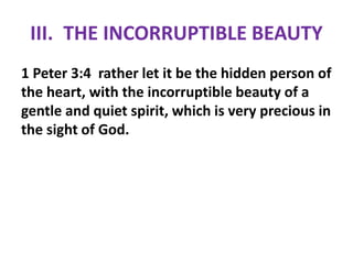incorruptible things | PPTX