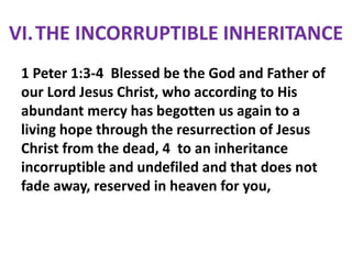 incorruptible things | PPTX