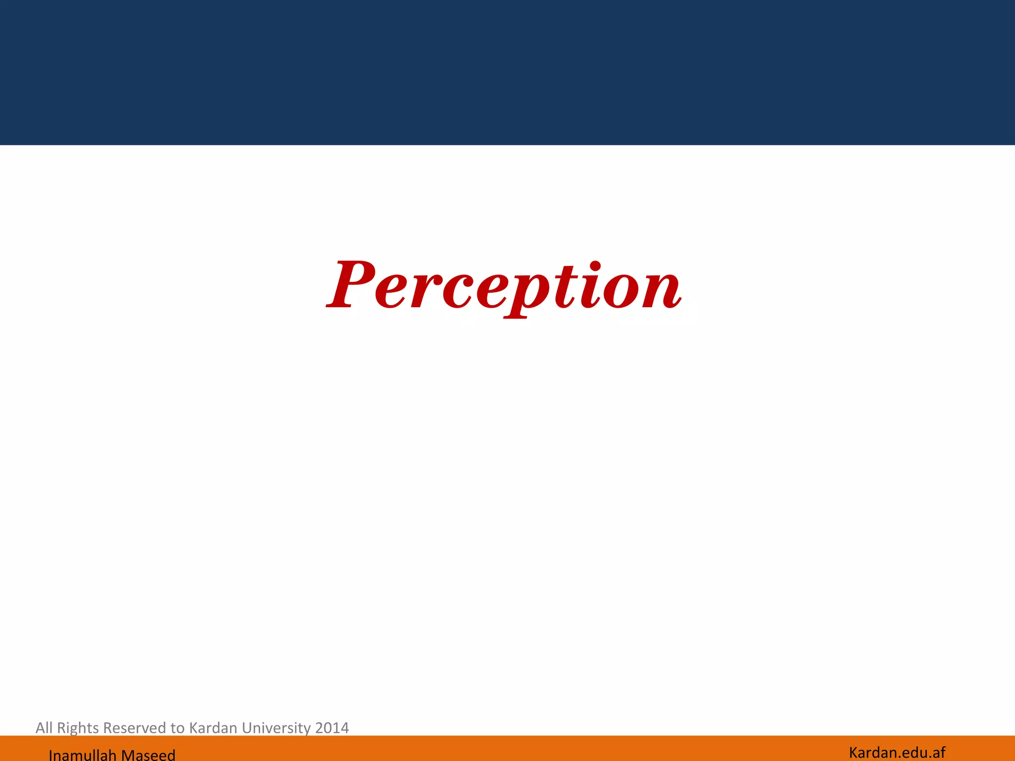06 07 ob perception - motivation (1) - copy | PPT