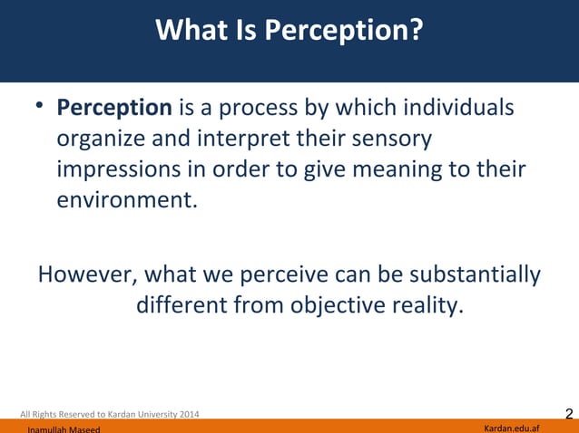 06 07 ob perception - motivation (1) - copy | PPT