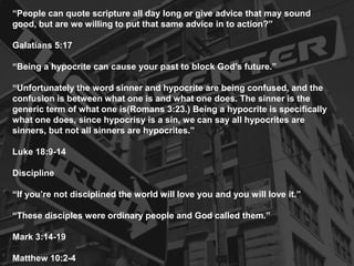 Understanding Hypocrisy | PPTX