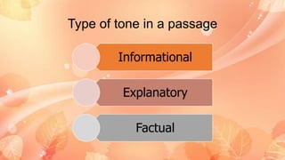 Reading Comprehension - Overall Review Questions | PPTX | Education