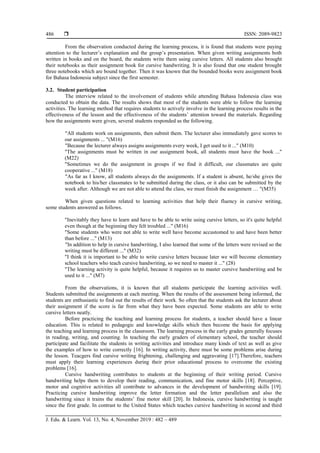 Cursive handwriting skills of primary school pre service teachers | PDF