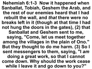 Nehemiah and Leadership | PPTX