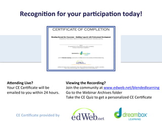 Blending Beyond the Classroom | PPT