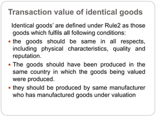 nikhil bhagat indian customs act presentation | PPTX