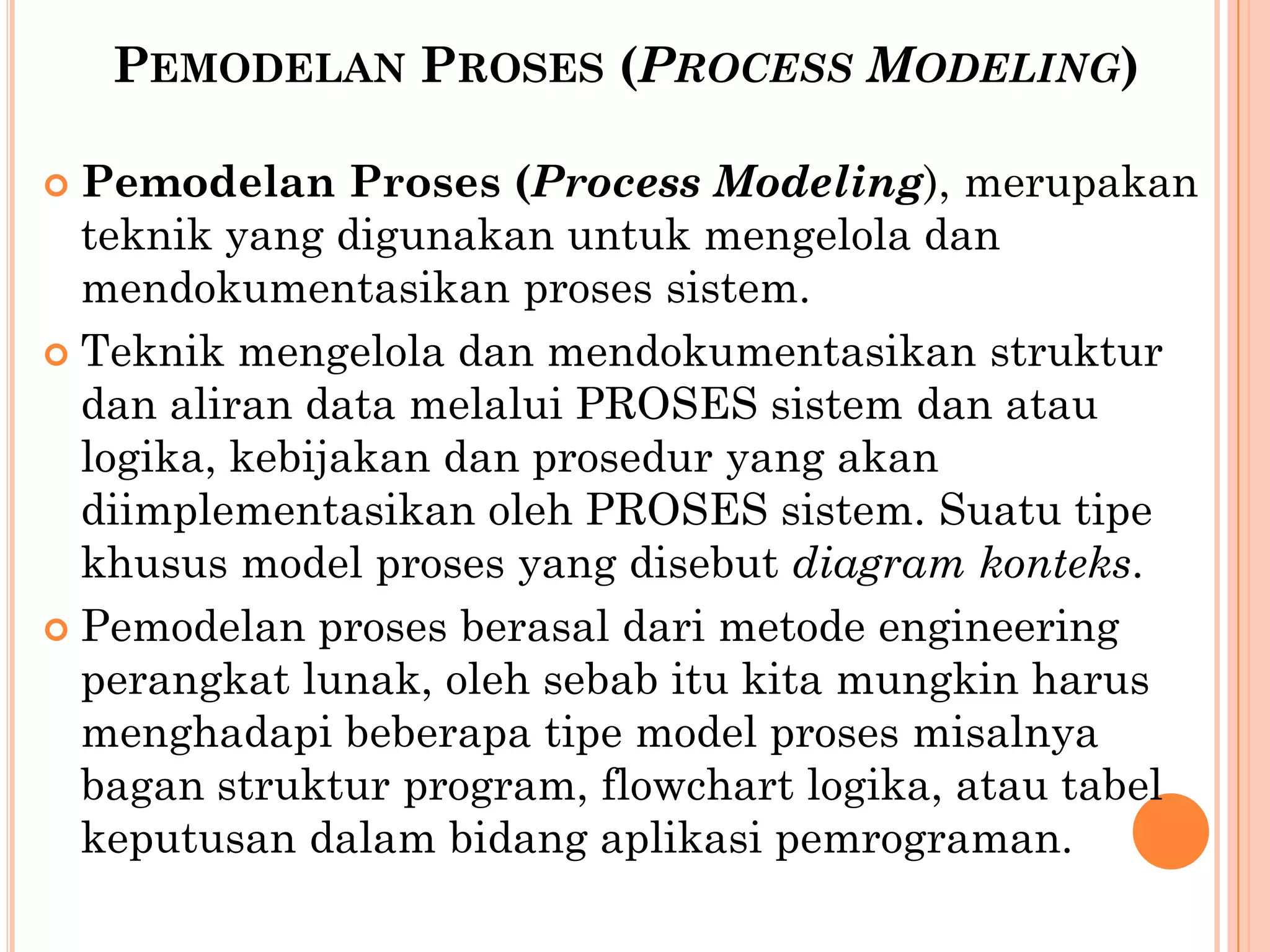 Pemodelan sistem (DFD) | PDF