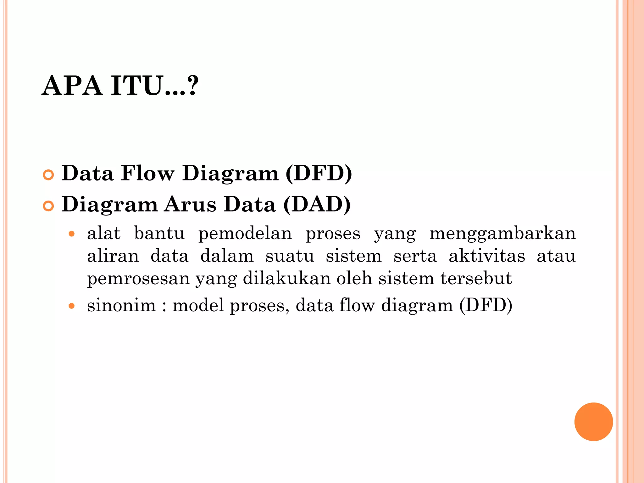 Pemodelan sistem (DFD) | PDF