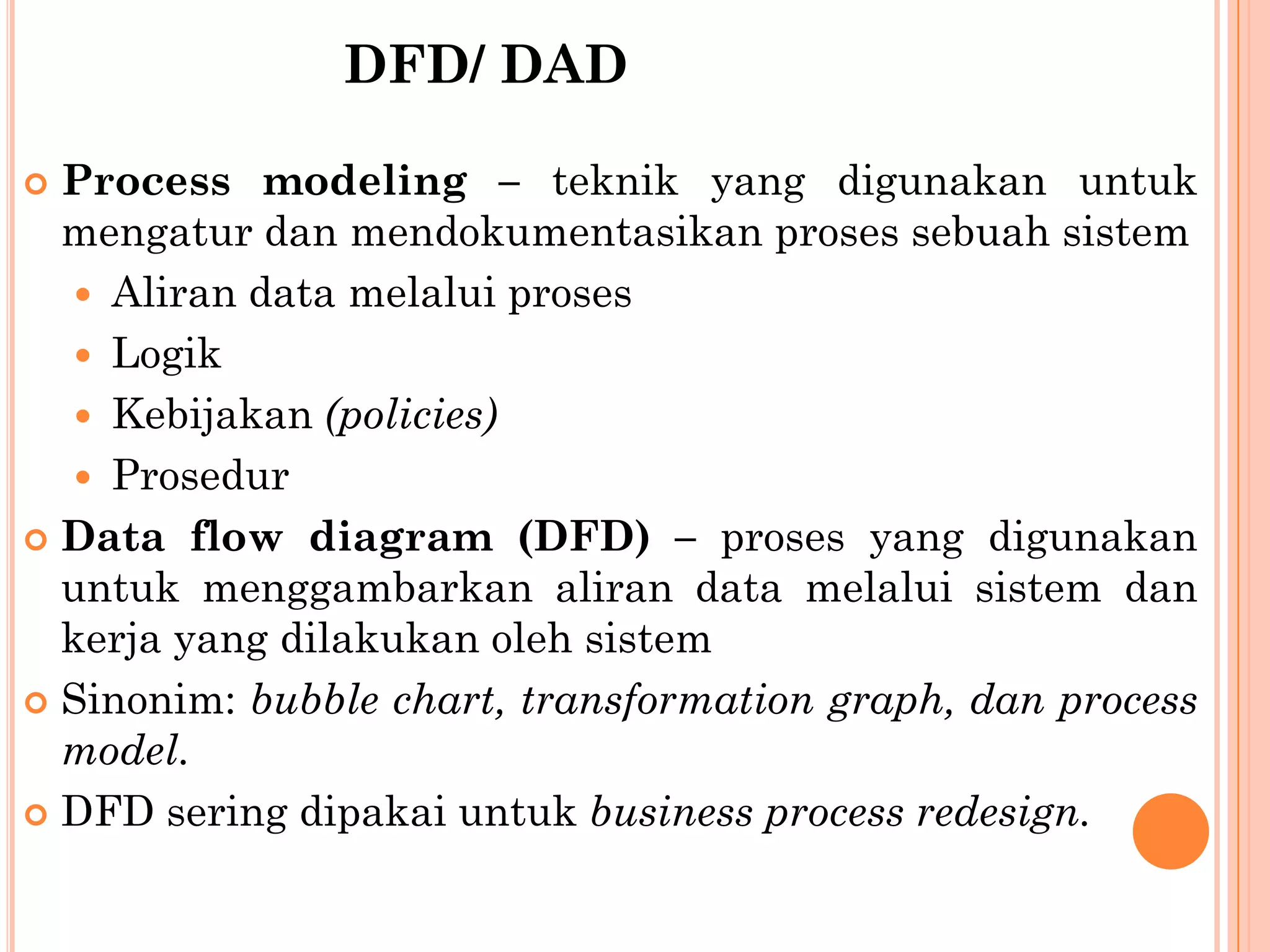 Pemodelan sistem (DFD) | PDF