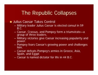 CPWC 06.2 the roman empire | PDF