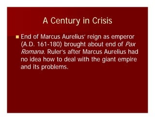 CPWC 06.4 the fall of the roman empire | PDF