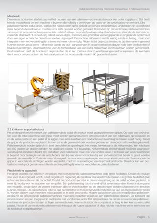 06.03.2015 White paper palletiseren, Efficiënt en snel palletiseren | PDF