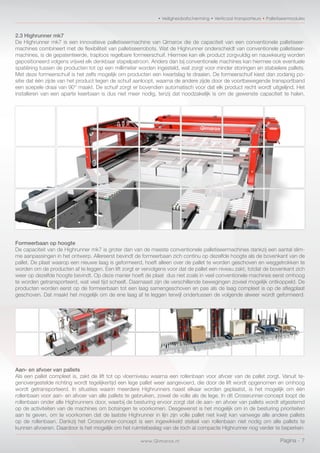 06.03.2015 White paper palletiseren, Efficiënt en snel palletiseren | PDF