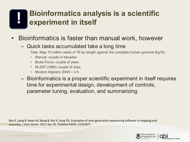 Introduction to Bioinformatics | PPT