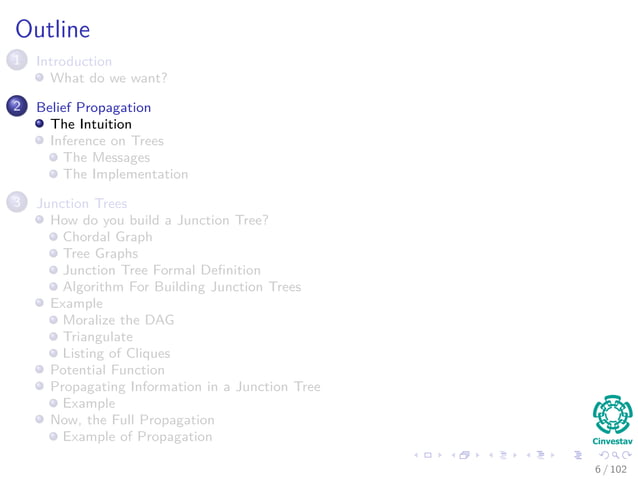 Artificial Intelligence 063 Bayesian Networks Belief Propagation Junction Trees Ppt
