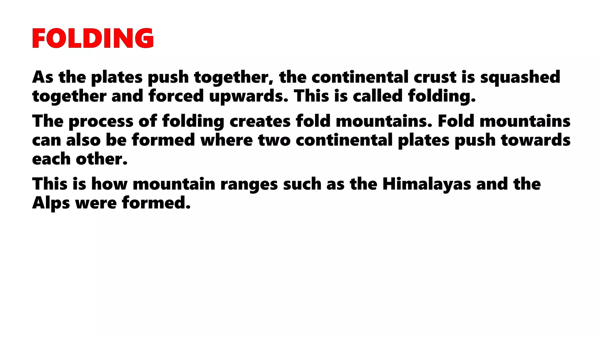 GEOGRAPHY IGCSE: PLATE TECTONICS | PPTX