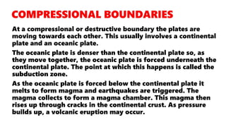 GEOGRAPHY IGCSE: PLATE TECTONICS | PPTX