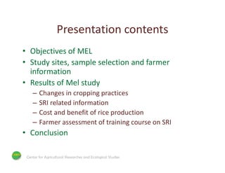 Monitoring, Evaluation and Learning (MEL) in Vietnam | PDF