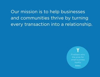 Introduction to FiveStars Loyalty | PPT