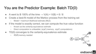 Reinforcement Learning 6. Temporal Difference Learning | PDF