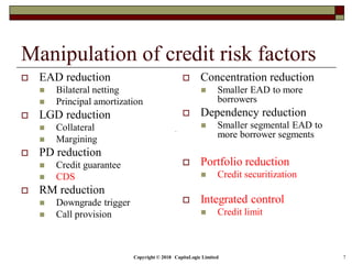 06.2 credit risk controls | PPT
