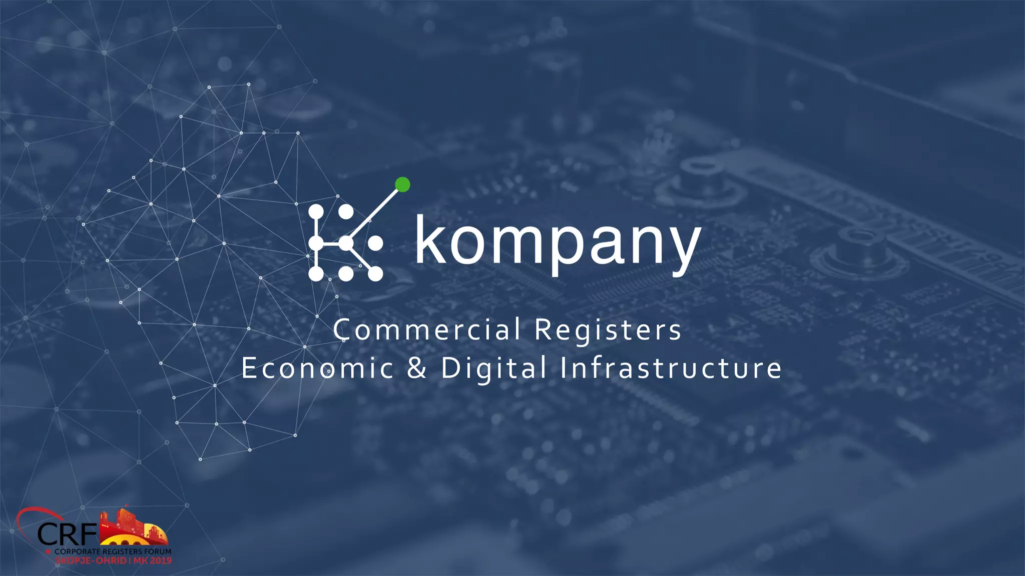 Commercial Registers Economic & Digital Infrastructure | PPTX