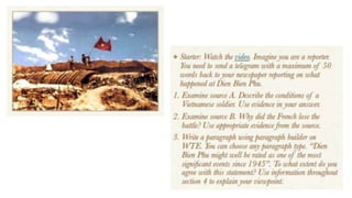 VIETNAM WAR - THE BATTLE OF DIEN BIEN PHU | PPTX