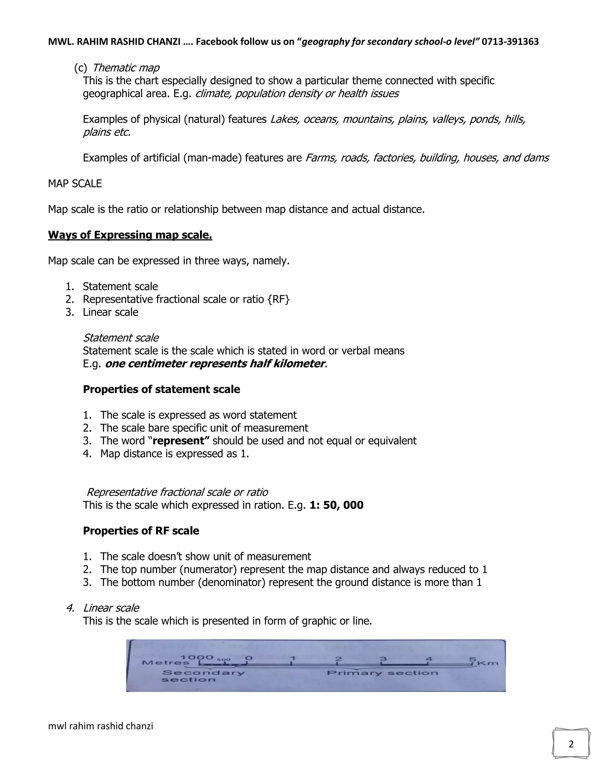 06. map work | PDF | Geography | Science