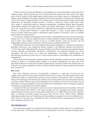 Antifeedant activity of medicinal plants | PDF