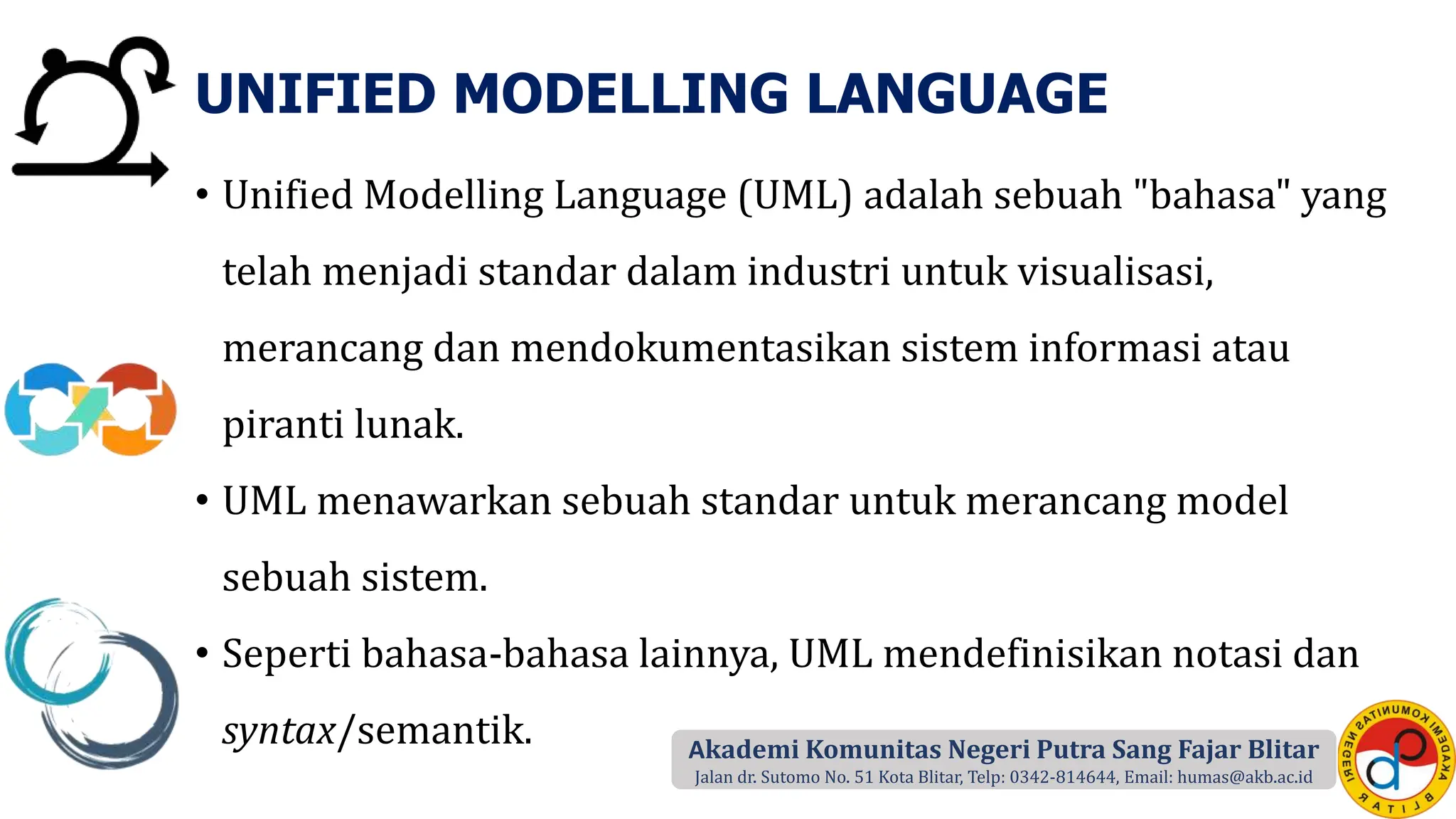 Materi Rekayasa Perangkat Lunak - Unified Modelling Language | PPT